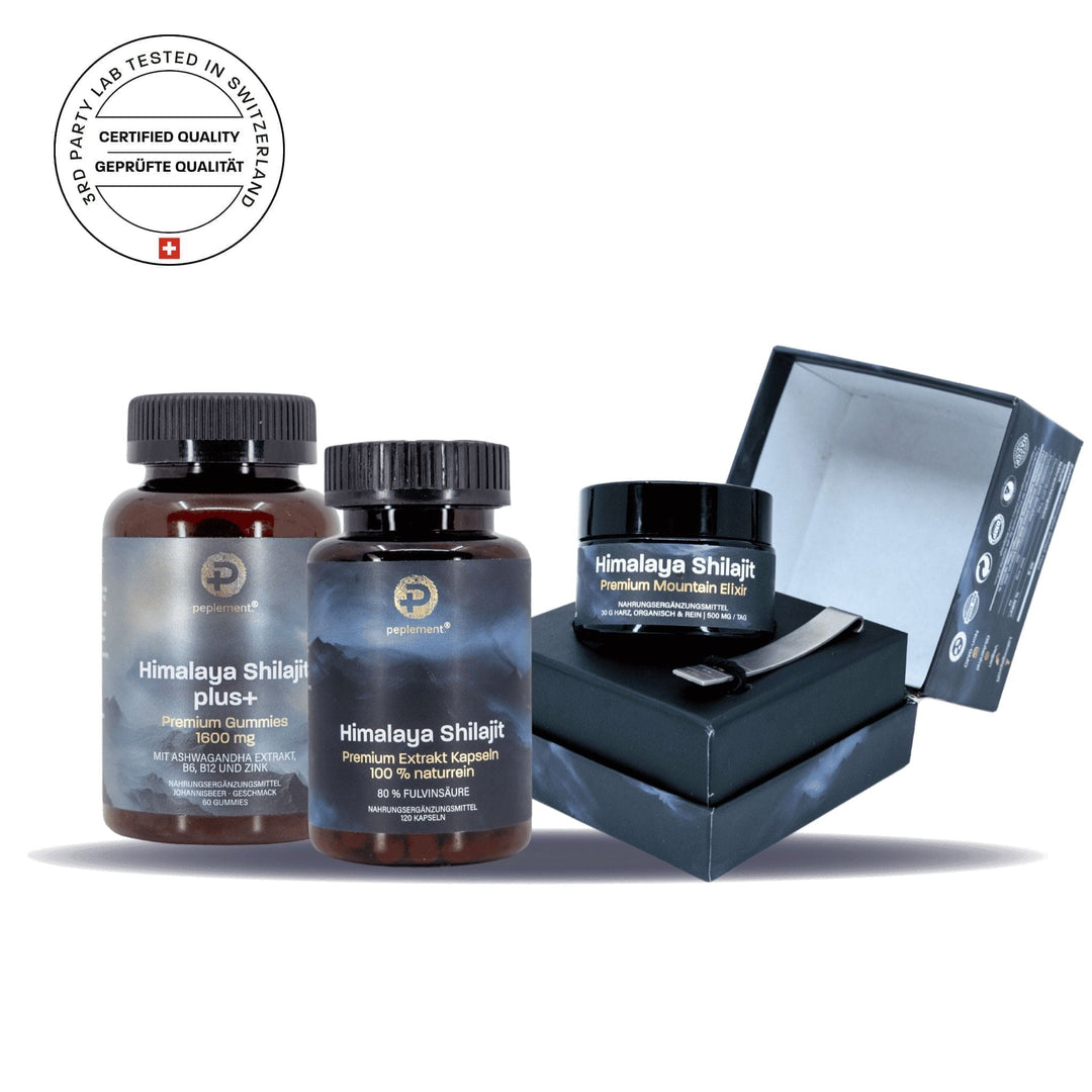 Shilajit - Natürliche Kraft aus dem Himalaya – peplement